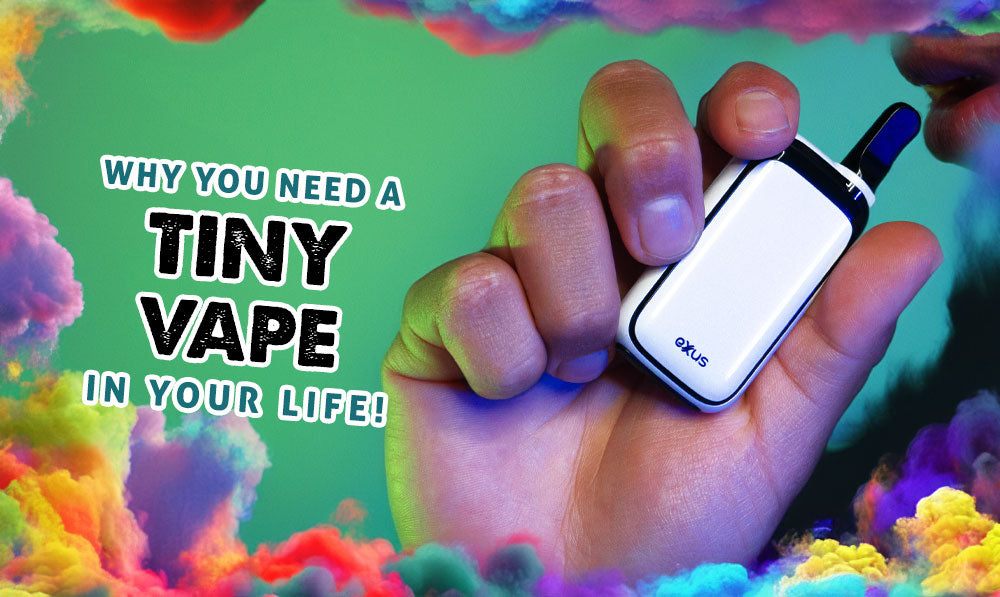 ¡Por qué necesitas un pequeño vaporizador en tu vida! | Exxus Vape